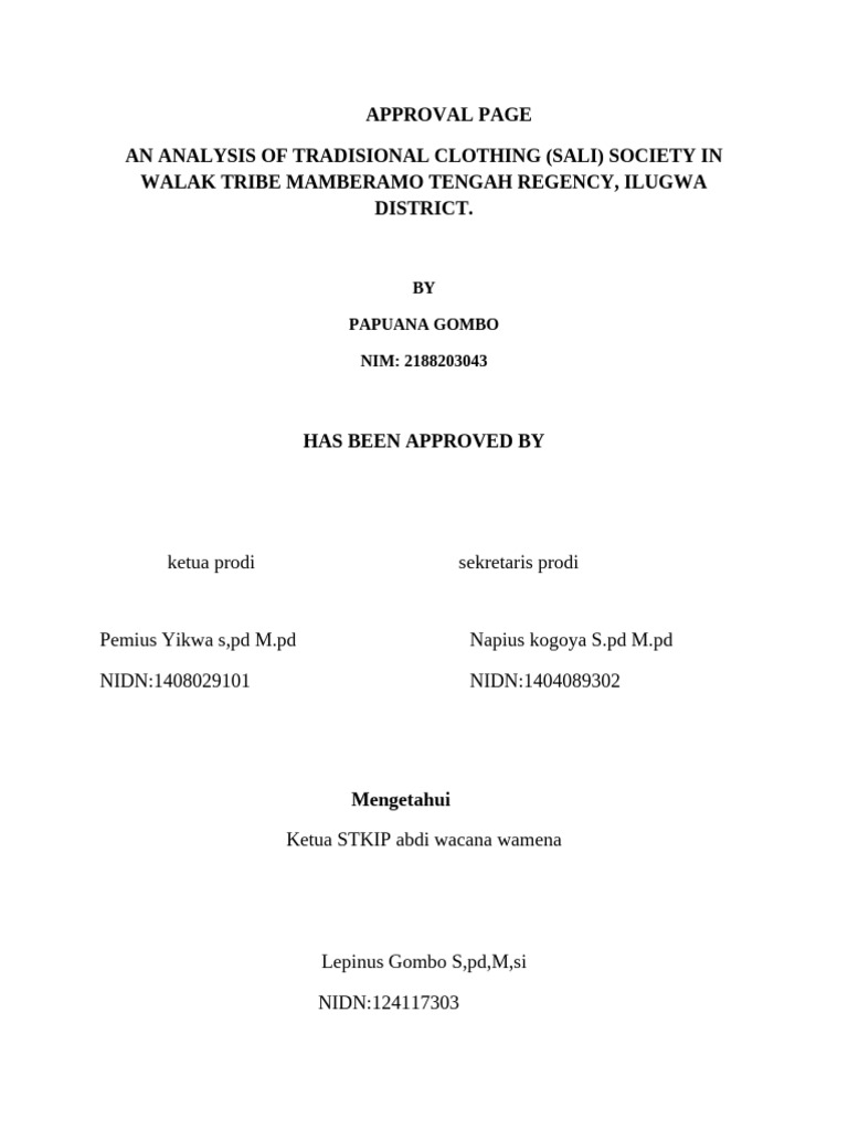 Approval Page Cover Anna | PDF