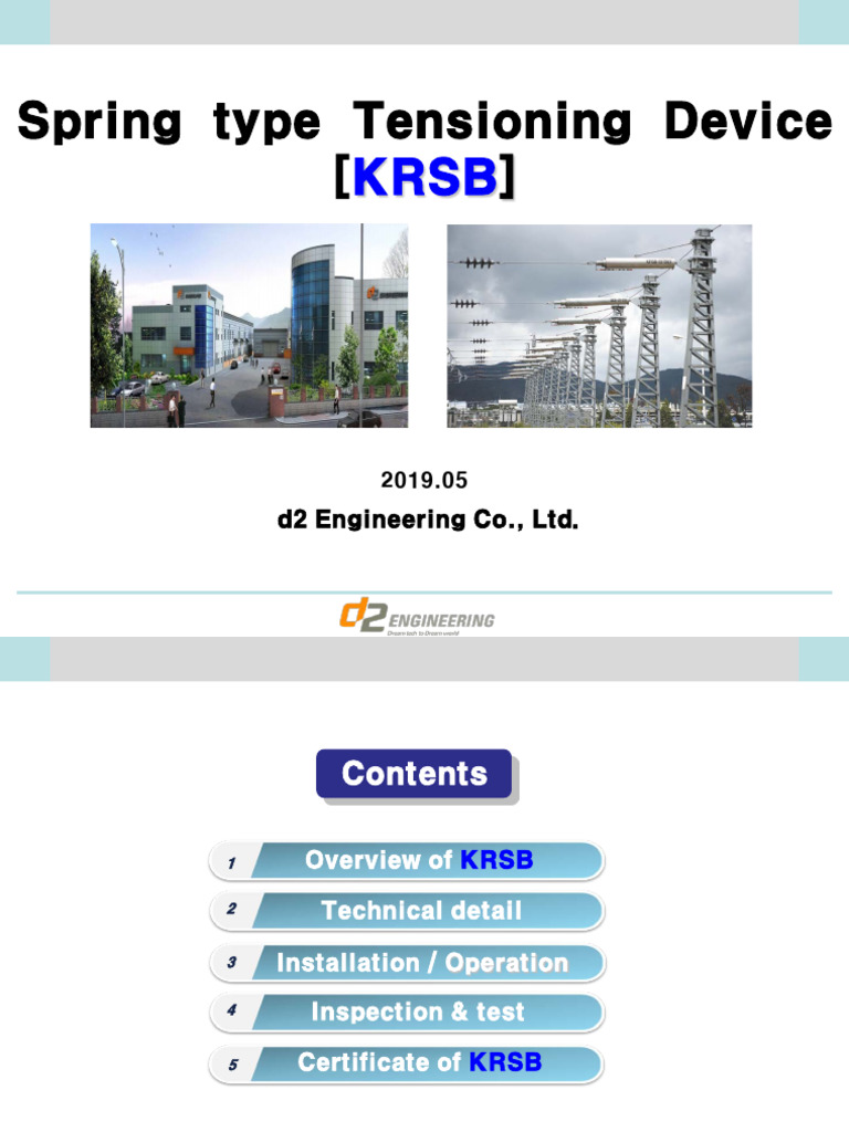 KRSB Spring Type ATD Manual | PDF | Bearing (Mechanical) | Strength Of ...