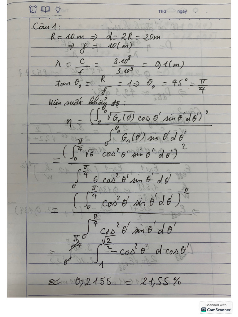 Các Anten Thông Dụng | PDF