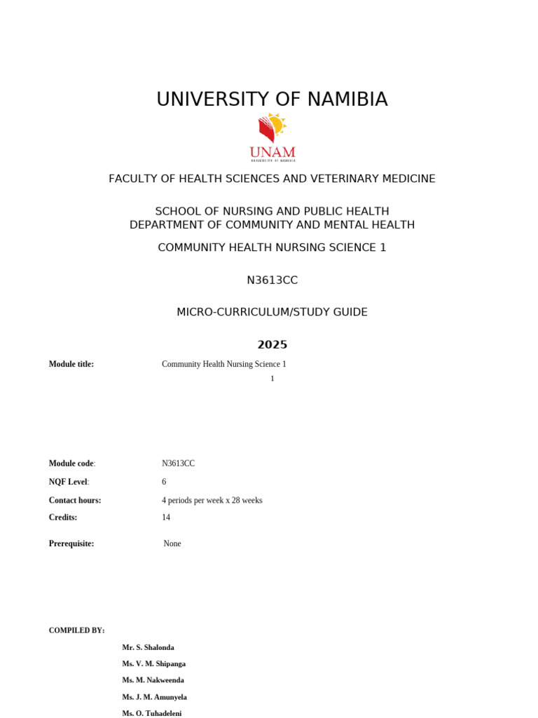 3 N3613CC Study Guide 2025 | PDF | Sexually Transmitted Infection | Tuberculosis