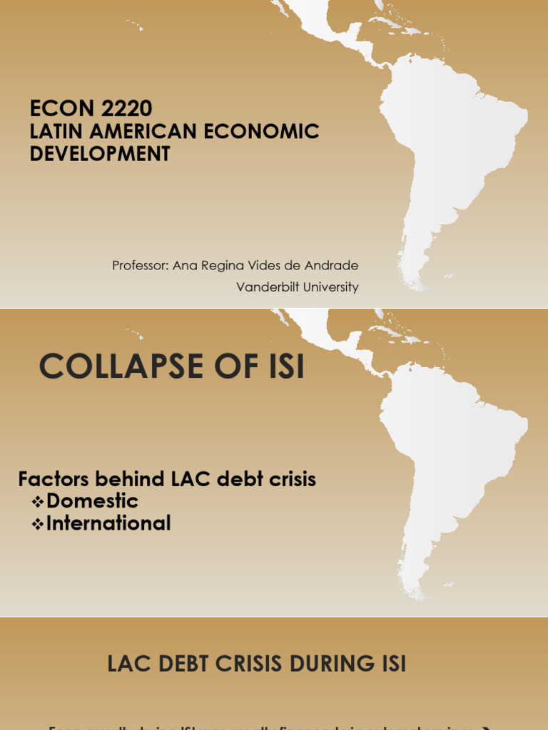 Econ2220 Internal - External Factors Exacerbating LAC Debt Crises 1980 ...