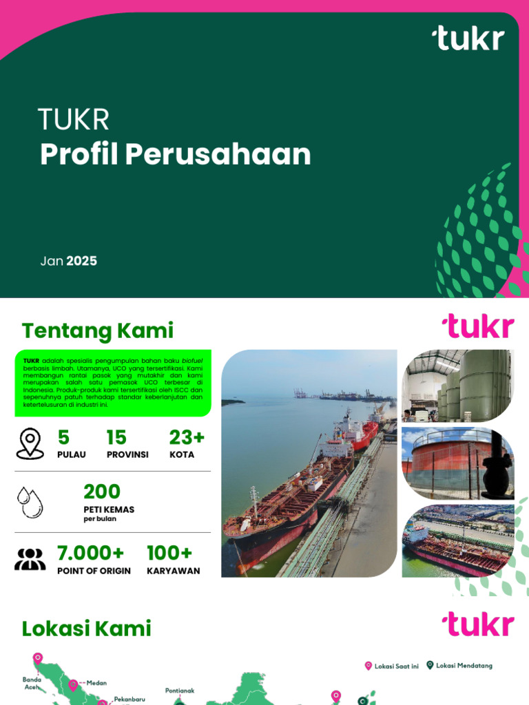 TUKR: Pemimpin Pengumpulan UCO Indonesia | PDF