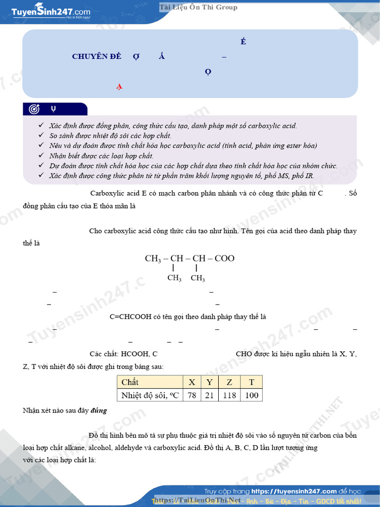 Btvn-Carboxylic-Acid-Tiet-1 - 1702539842 (1) - Unlocked | PDF