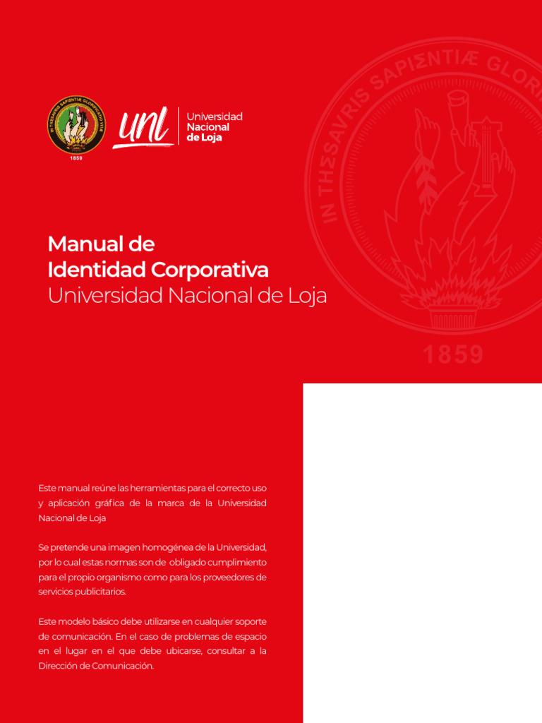 Manual Corporativo Unl | PDF | Tipografía | Diseño gráfico