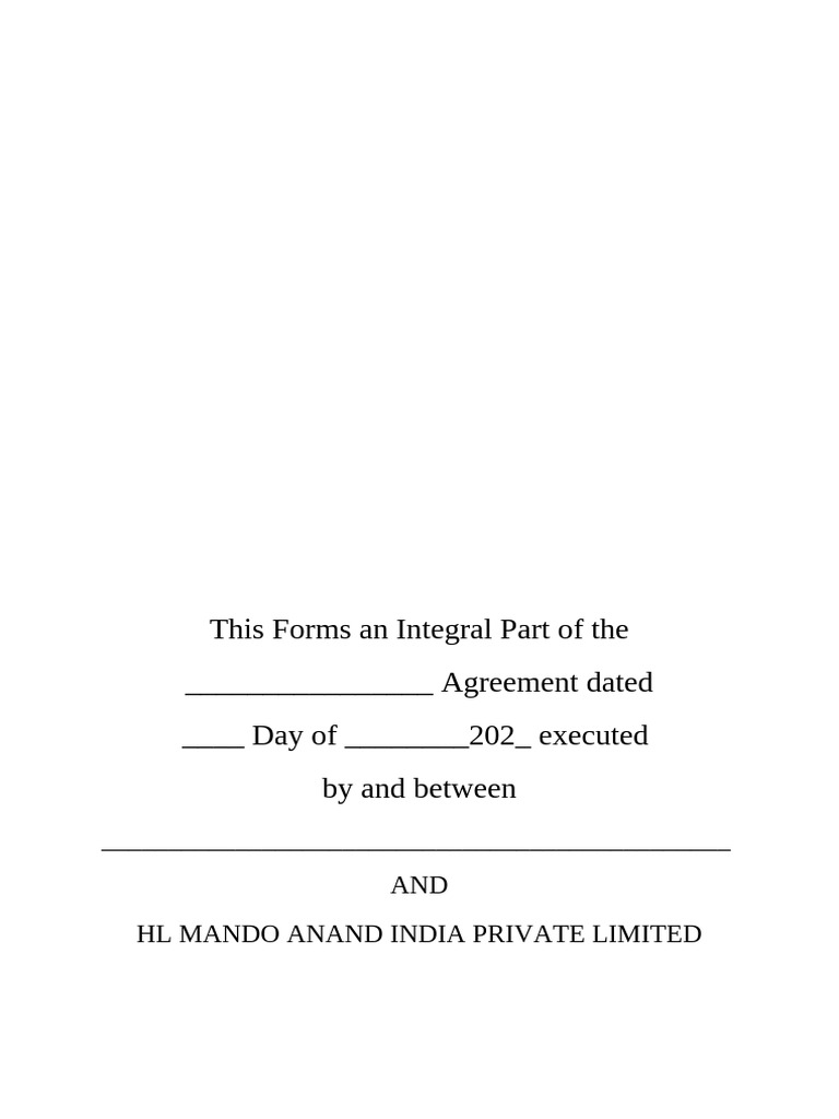 Content On Stamp Paper - Editable - MSA | PDF