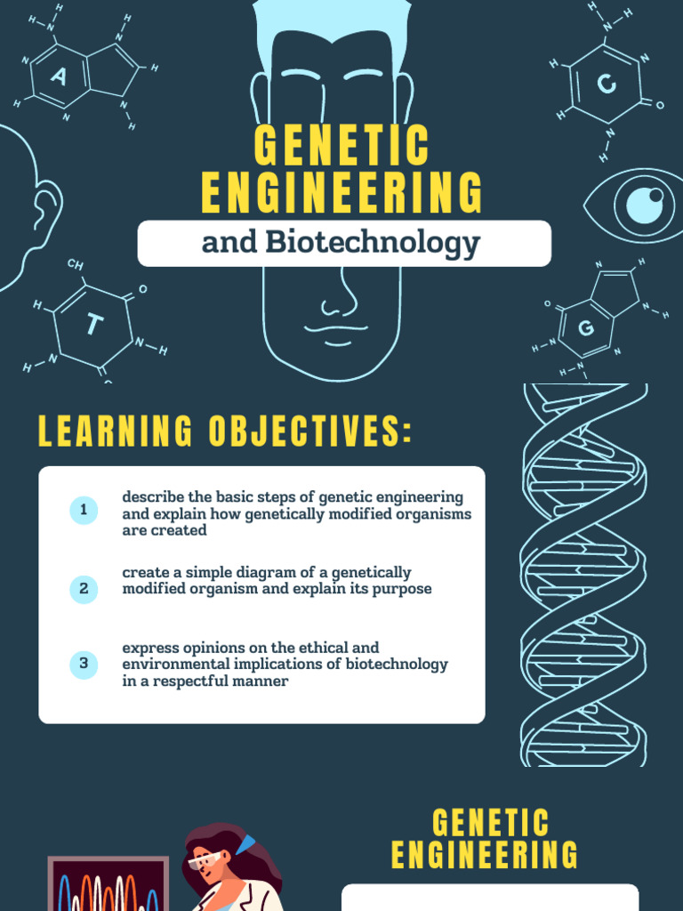 Genetic Engineering and GMOs Explained | PDF | Genetically Modified ...