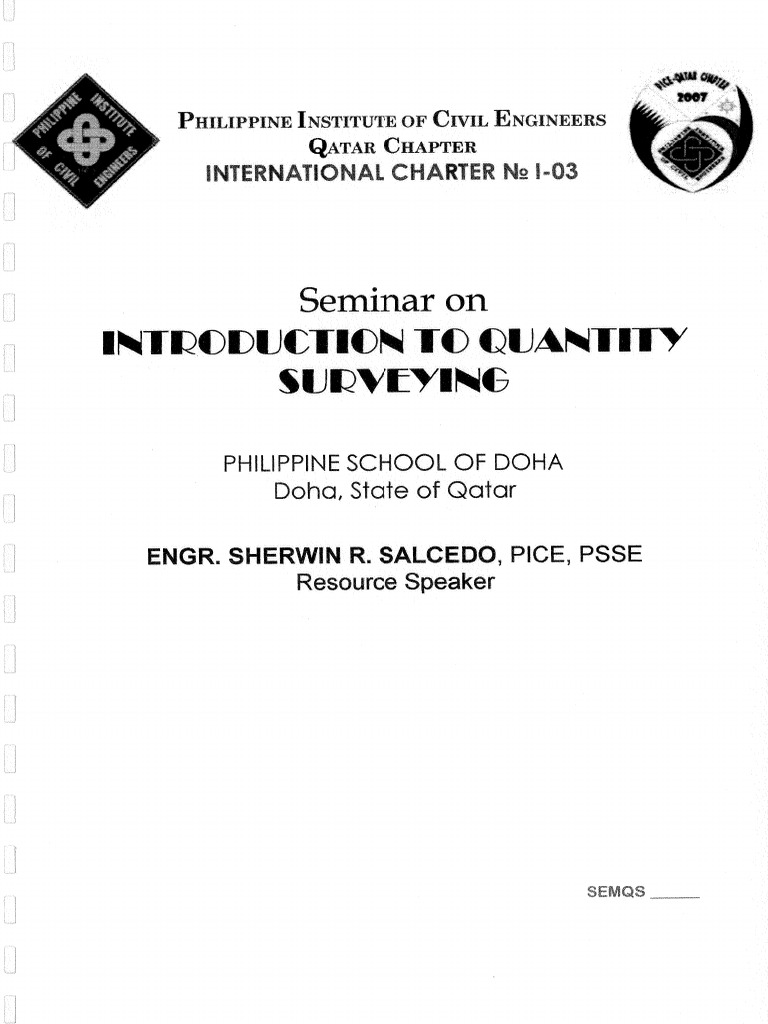 QS Seminar Sample | PDF