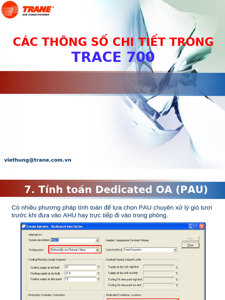 Các Thông Số Chi Tiết Trong: TRACE 700 | PDF