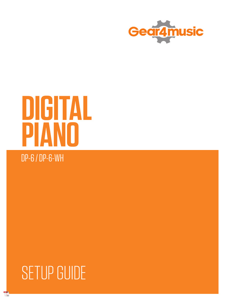 Guia Usuari Gear4music DP-6 | PDF