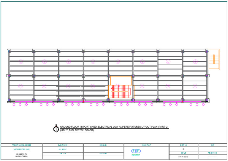 CFS 05 GFL Part-C Lightning Layout With Lux | PDF | Electromagnetic ...