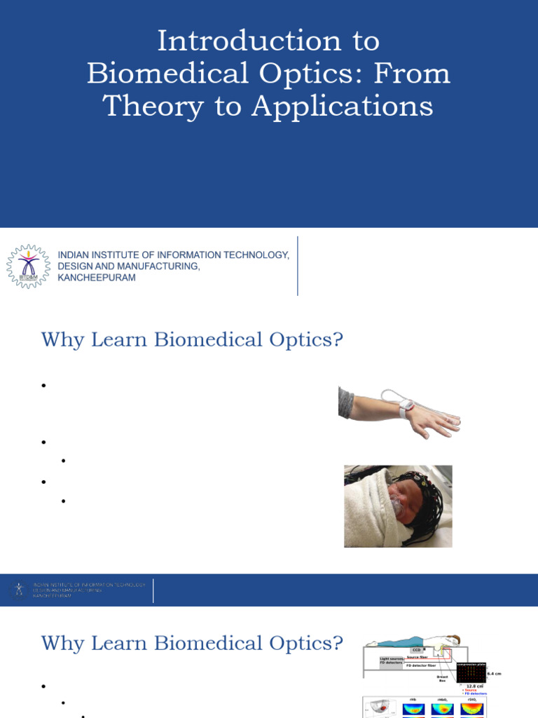 Introduction to Biomedical Optics | PDF | Medical Imaging | Microscopy