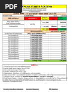Allen Fee Structure | PDF