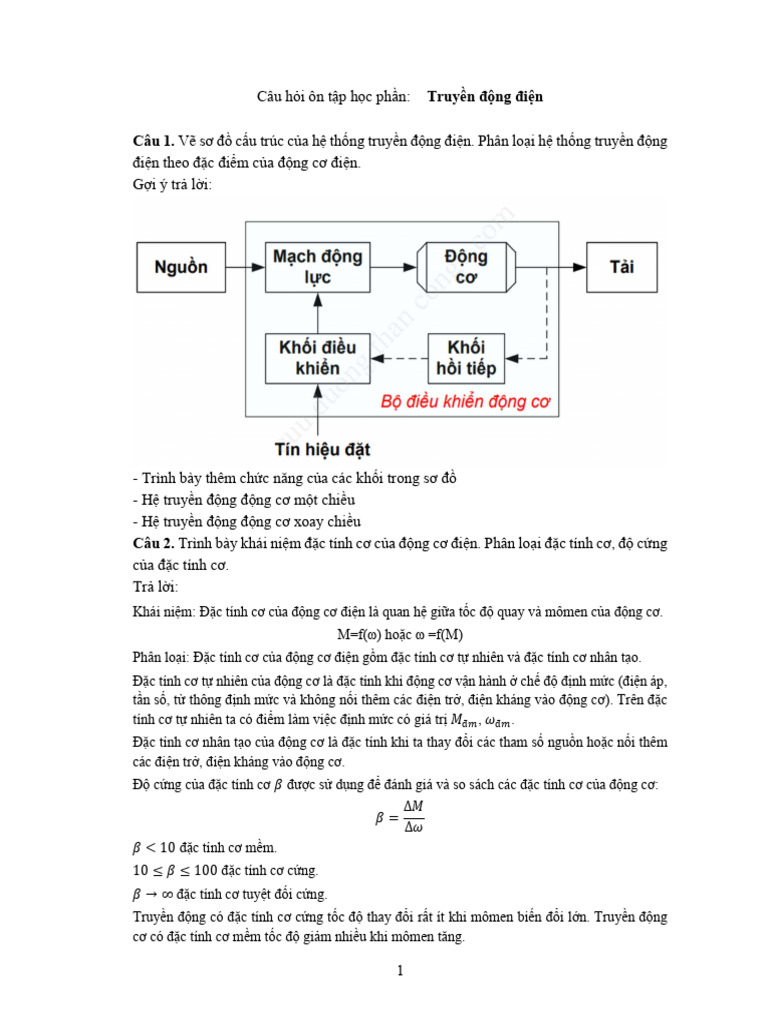 Cau Hoi On Tap TDD | PDF