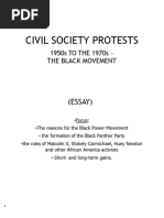 The Black Power Movement Full Essay Edited | PDF | Black Power | Black ...