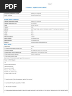First Appeal Form RTI | PDF