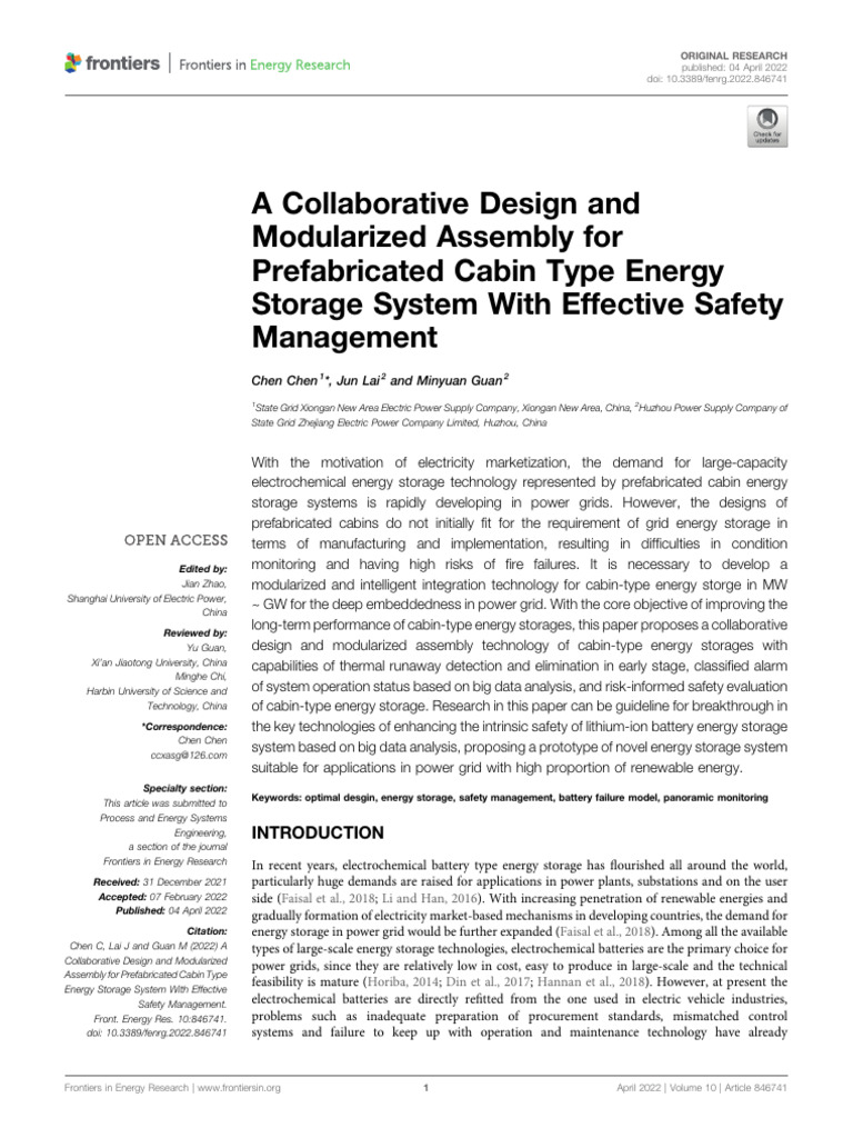 A Collaborative Design and Modularized Assembly For Prefabricated Cabin ...