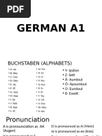 Deutsch A1 Book | PDF | Linguistics