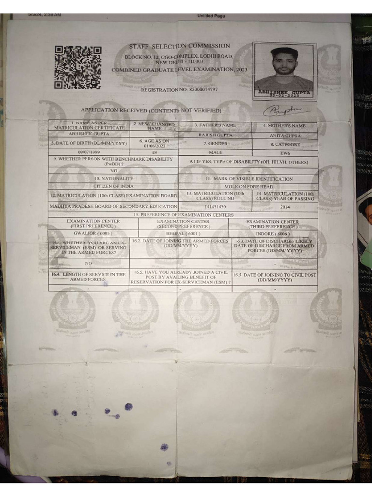 Online Form | PDF