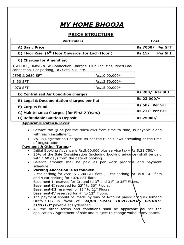 my_home_bhooja__price_list | PDF | Payments | Cheque