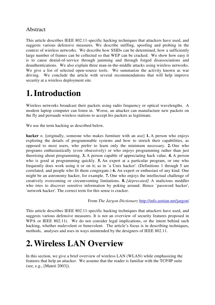 Wireless Hacking | PDF | Wireless Lan | Computer Network