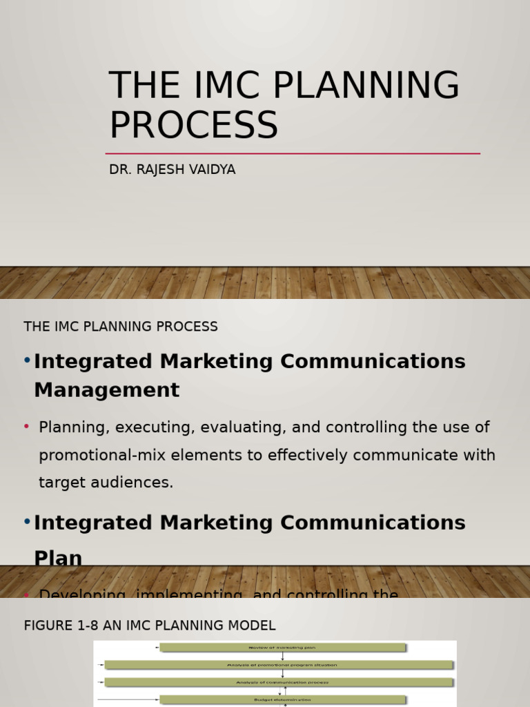 Unit-4 IMC Planning Process | PDF | Marketing | Marketing Communications