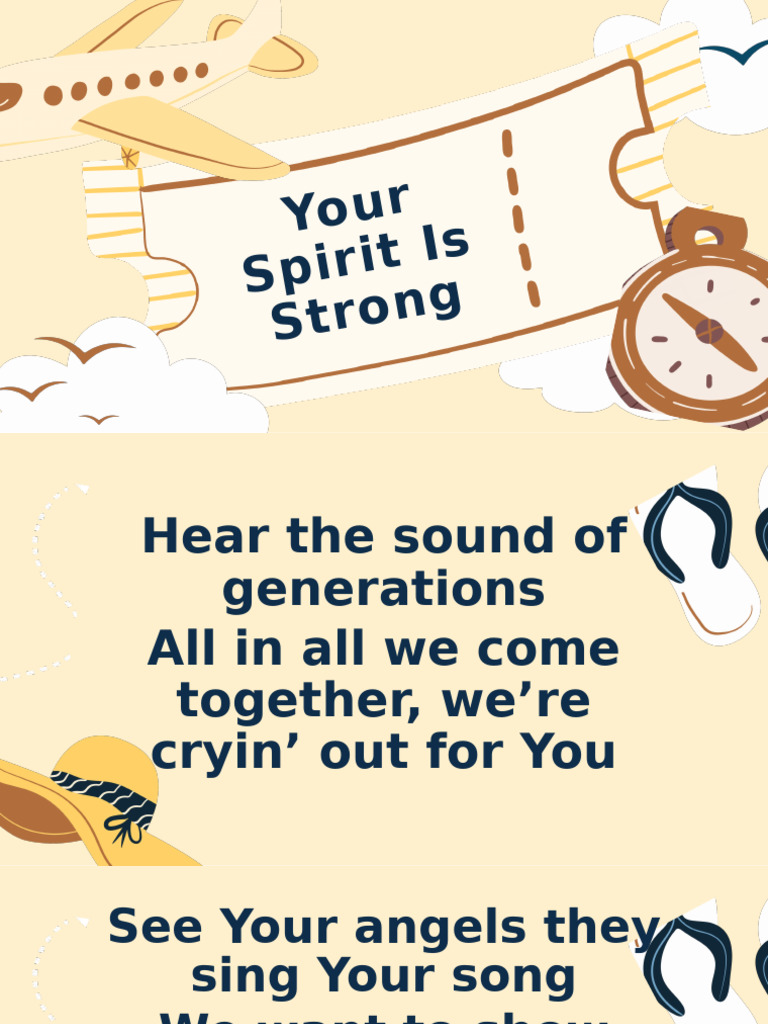 21-Your Spirit Is Strong | PDF