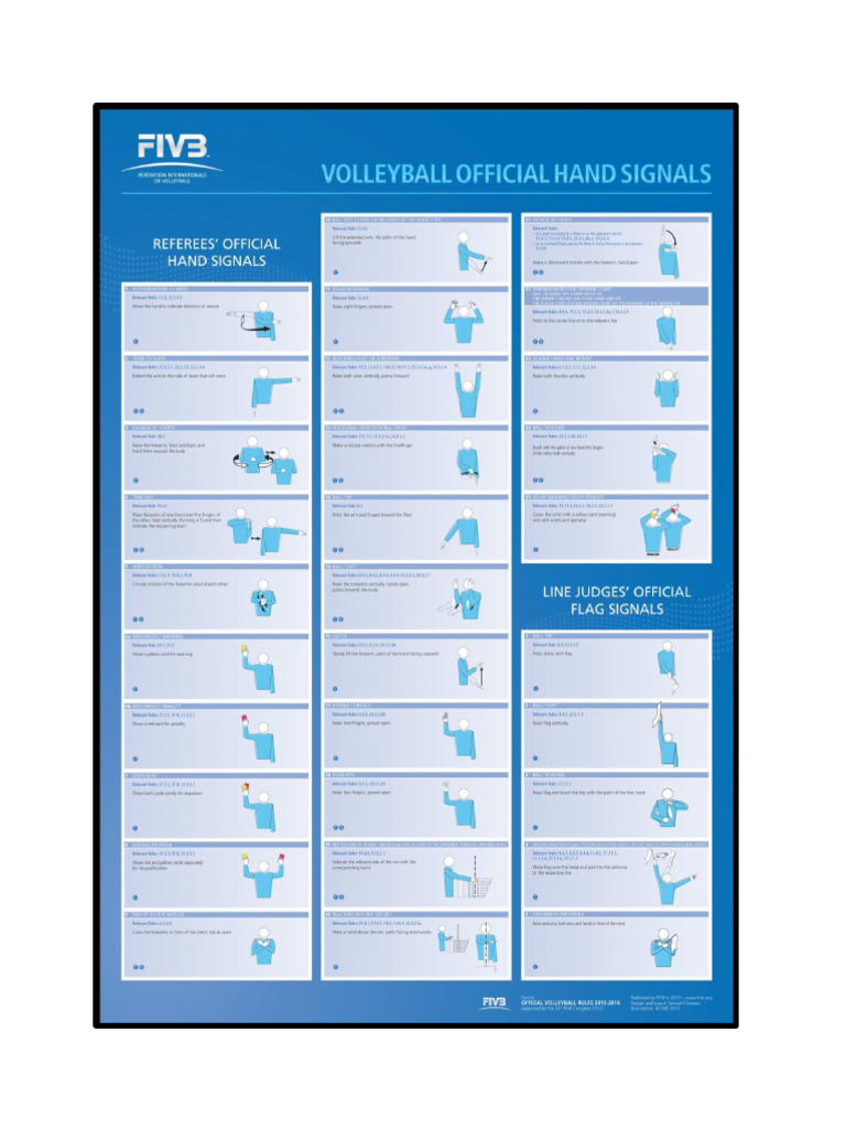 Volleyball-official-Hand-Signals | PDF