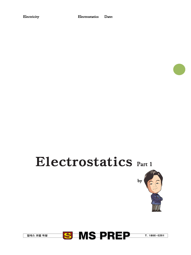 Unit 1. Electrostatics Part 1 | PDF | Electric Charge | Force