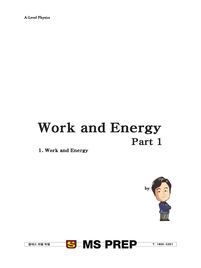 Work and Energy in A-Level Physics | PDF | Force | Potential Energy