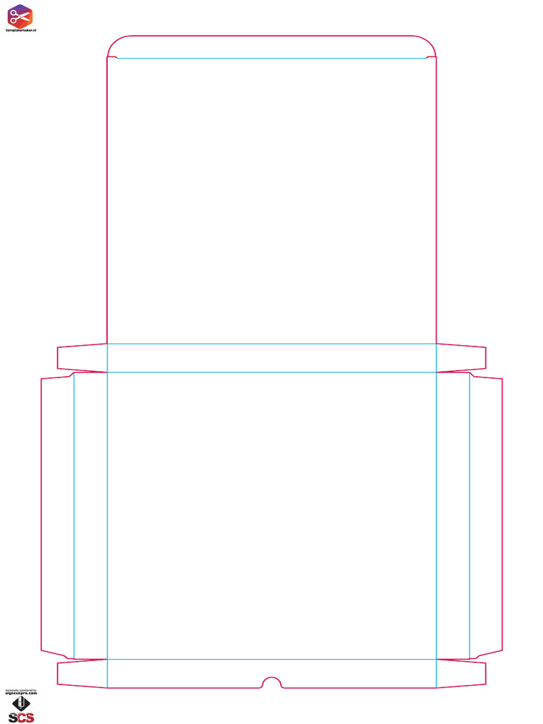 16x4x4 Box Template Design | PDF