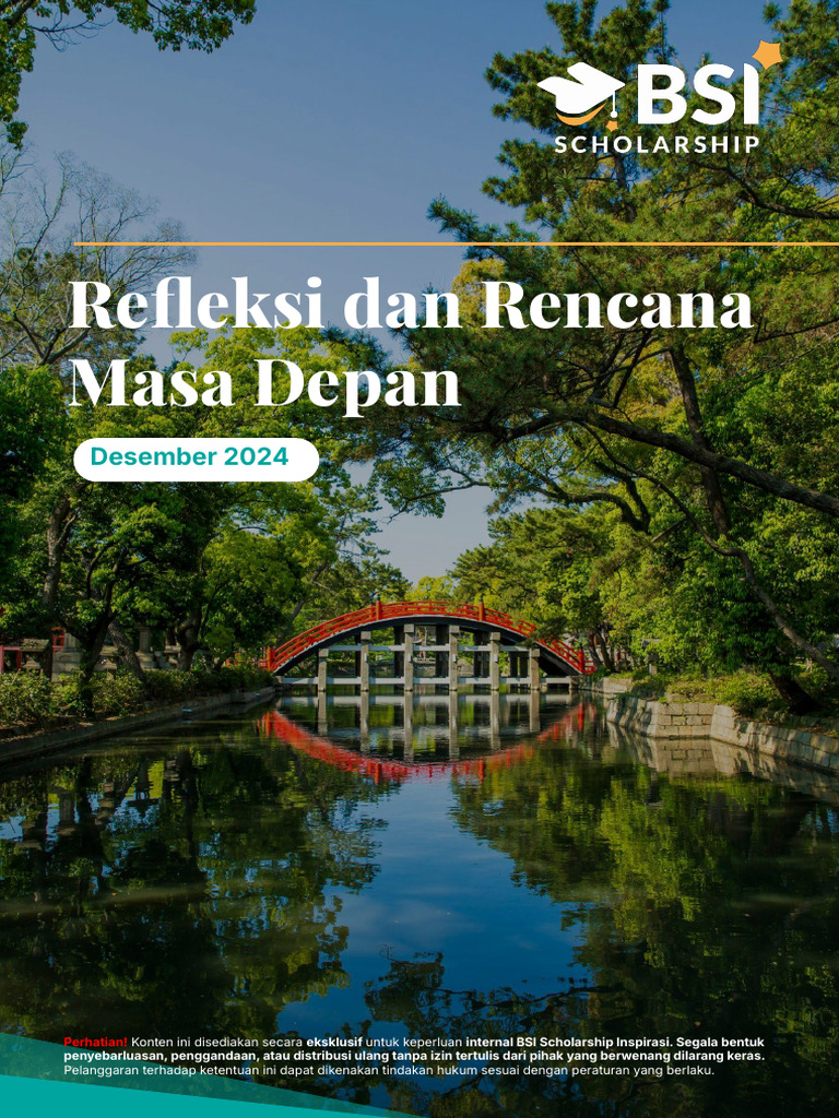 Modul BSIS Inspirasi 4 - 01 - Desember 2024 - Refleksi Dan Rencana Masa Depan | PDF