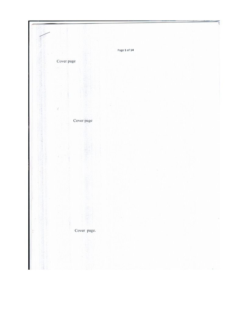 Mat 1 Marking Key | PDF