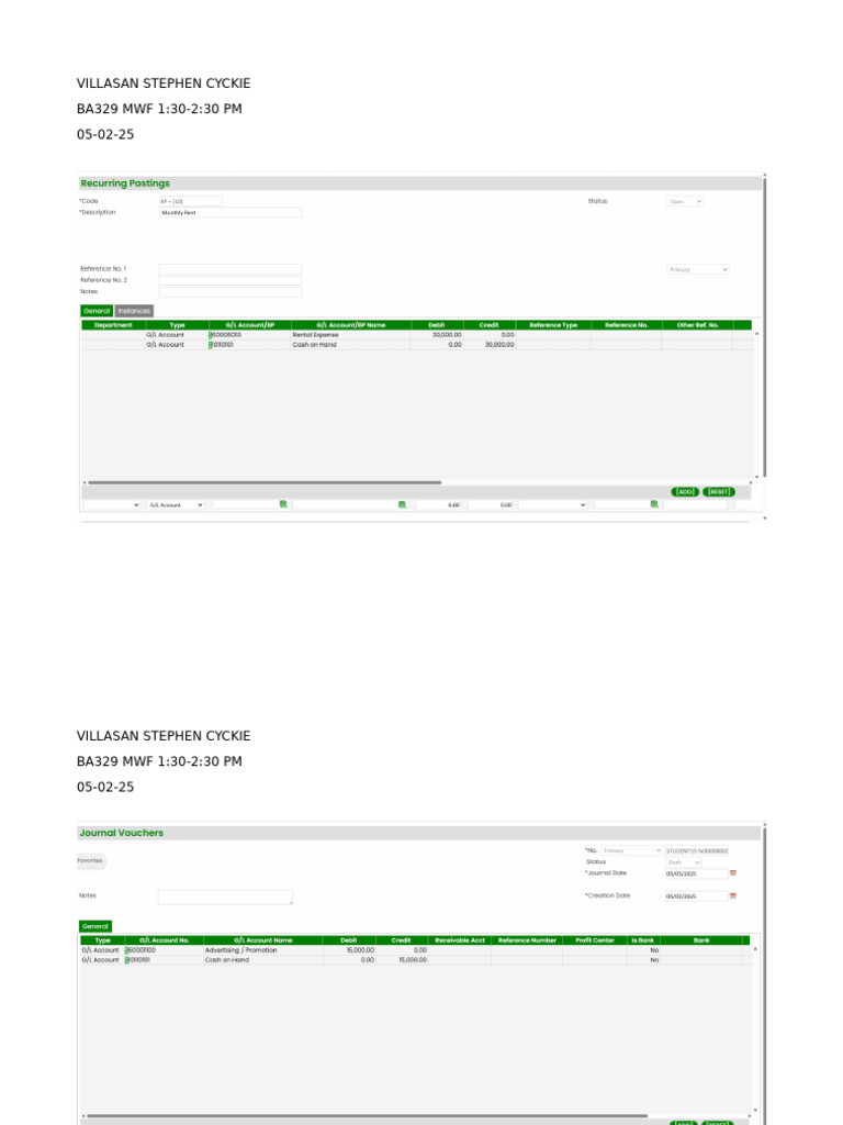 Final Acctg Cycle | PDF