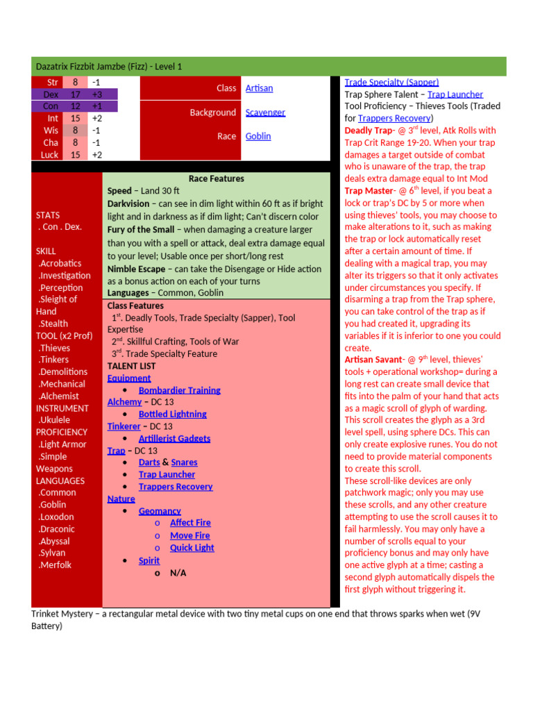 PC - Dan - Dazatrix Fizzbit Jamzba (Fizz) | PDF | Alchemy