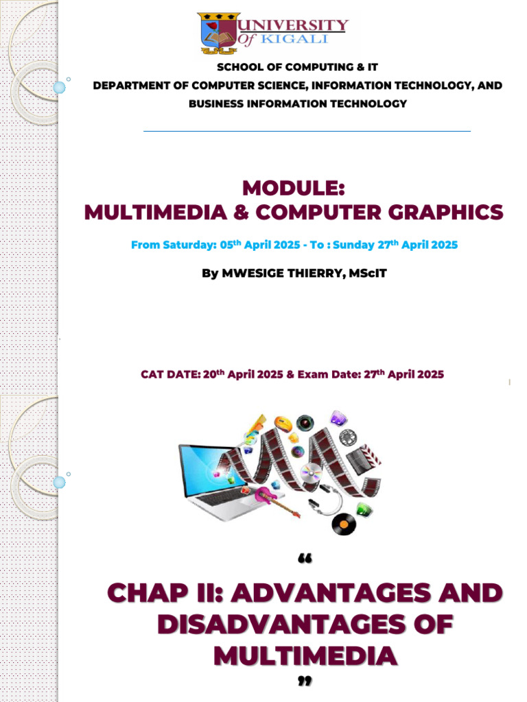 UOK MULTIMEDIA - Chap 2 Advantages and Disadvantages of Multimedia ...