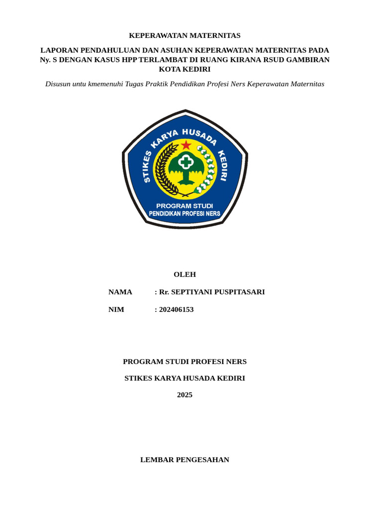 LP Askep Late HPP | PDF