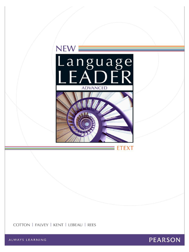 New Language Leader Advanced E-Text -- David Cotton David Falvey ...