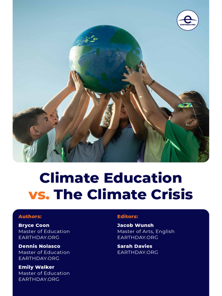 Climate Education and Its Importance | PDF | Sustainability ...