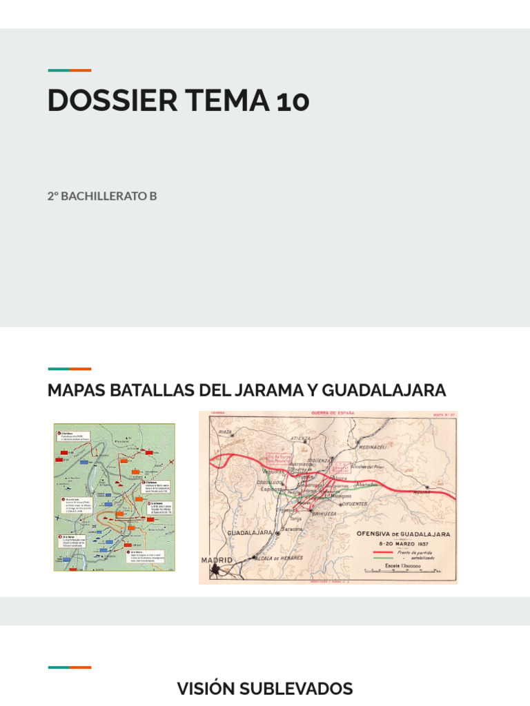 Dossier Tema 10 | PDF