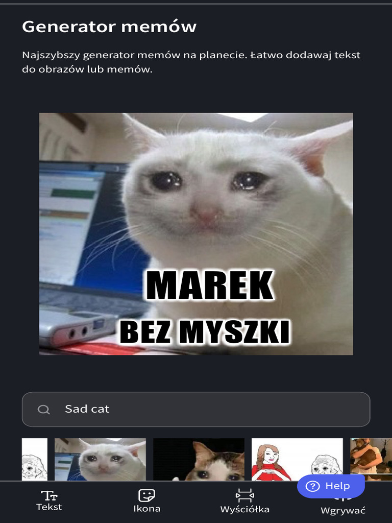 Generator Memów Crying Cat | PDF