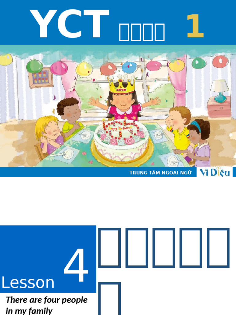 YCT1-Lesson 4 - Updated | PDF