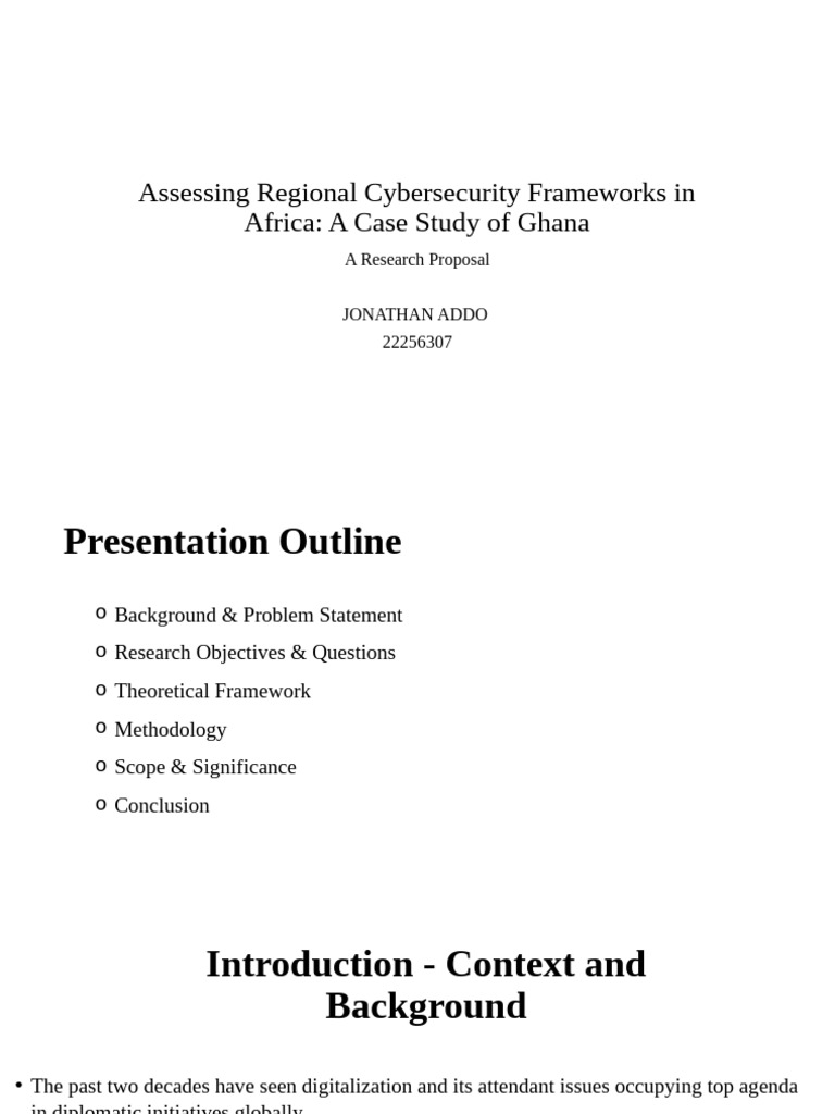 PowerPoint (Proposal Defense) | PDF | Governance | Computer Security