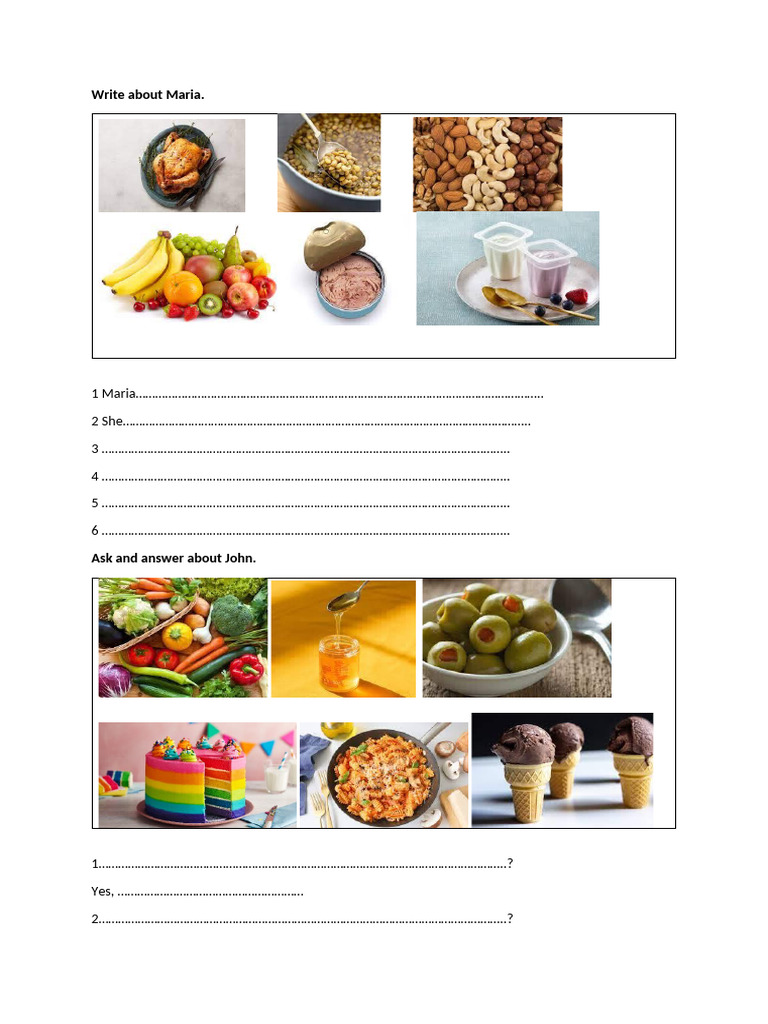 Kids Can Unit 4 Food Likes and Dislikes | PDF