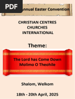 ELCSA Golden Jubilee Invitation 20241212 | PDF