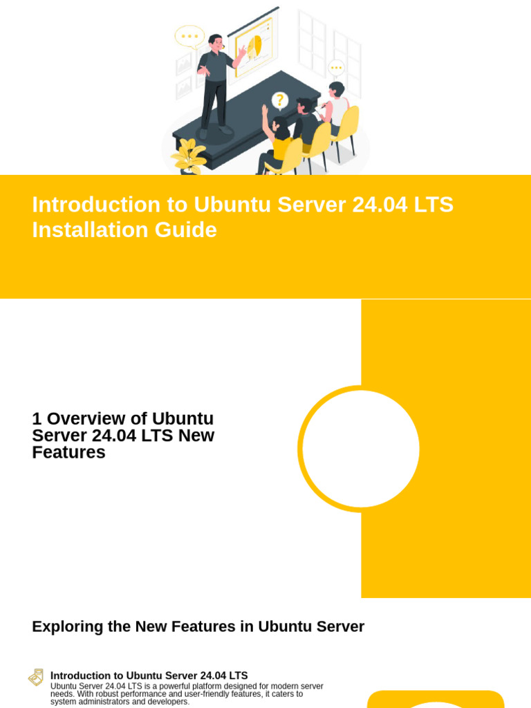 Introduction To Ubuntu Server 24.04 LTS Installation Guide | PDF ...