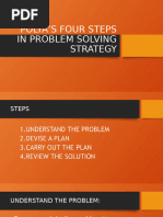 Problem Solving Strategy Guide | PDF | Equations | Applied Mathematics