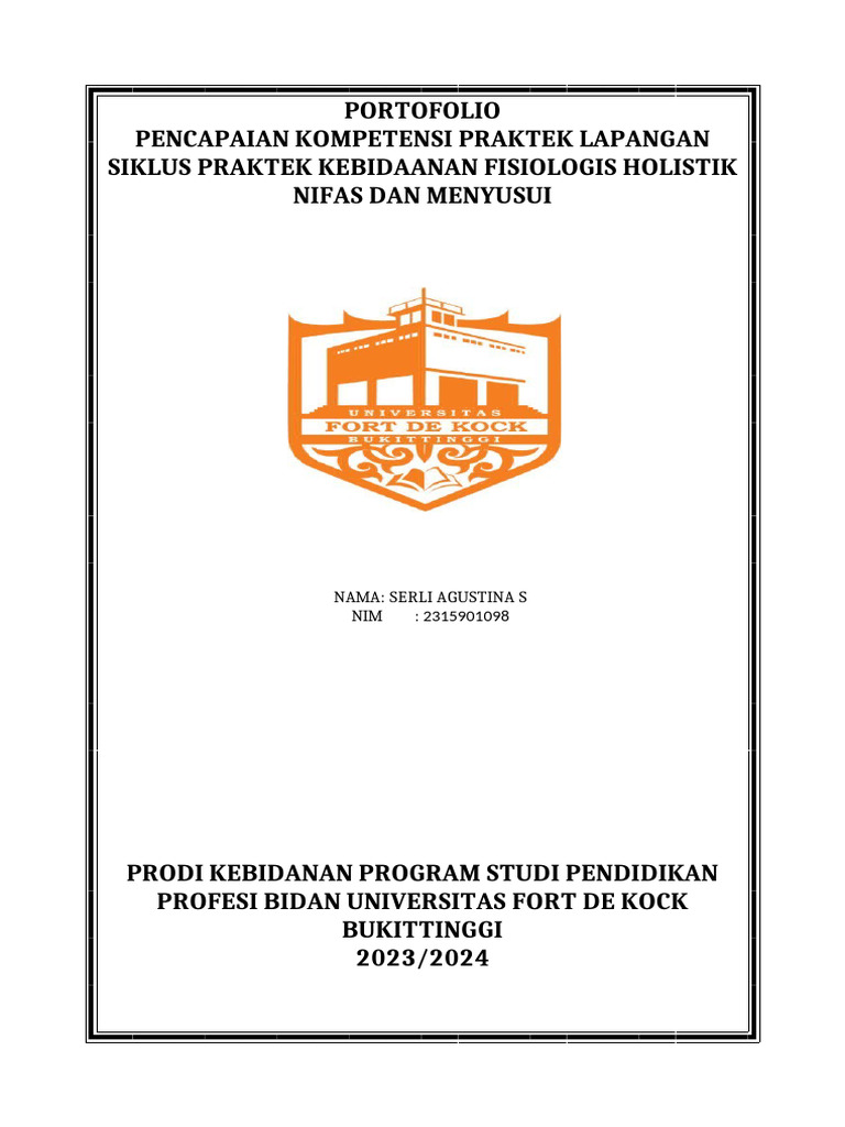 Siklus 8 Portopolio Serli | PDF