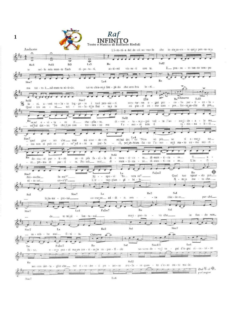 Raf - Infinito | PDF