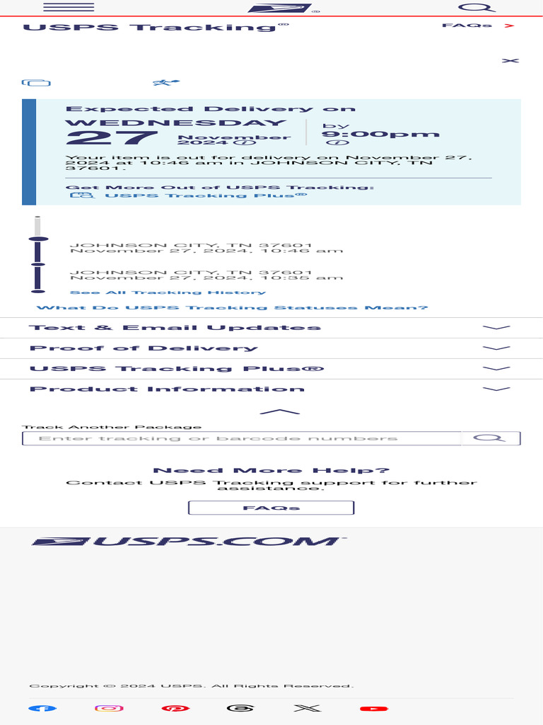 USPS Tracking® Results | PDF | United States Postal Service | Economy ...