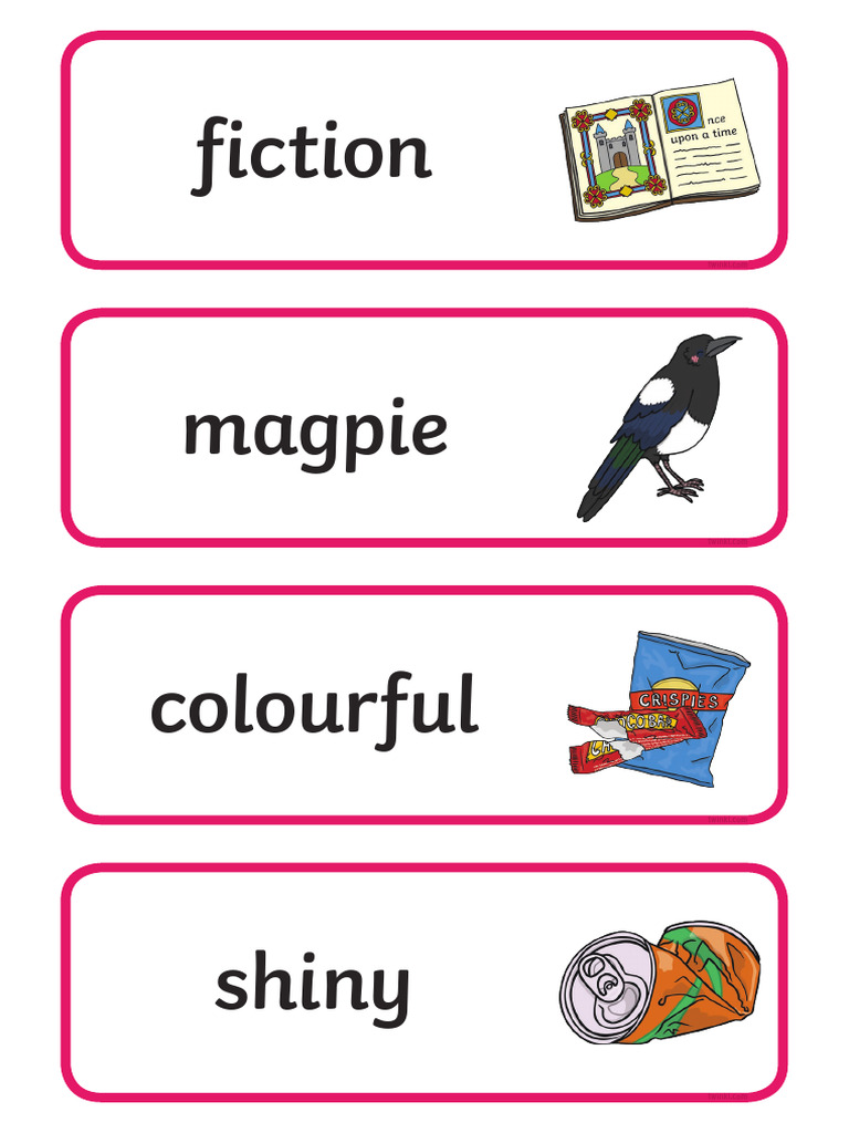 Vocabulary Cards | PDF